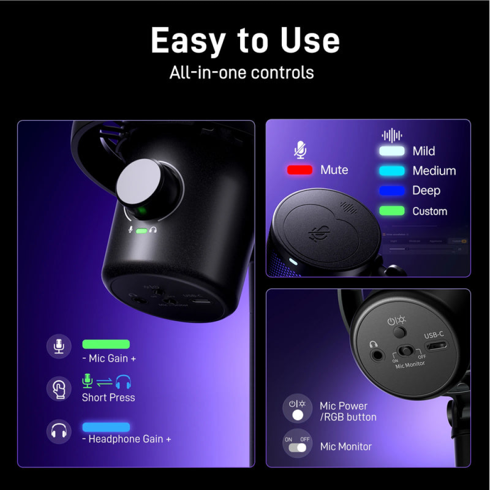 Maono DM40 Pro USB/Wireless Microphone Price in BD