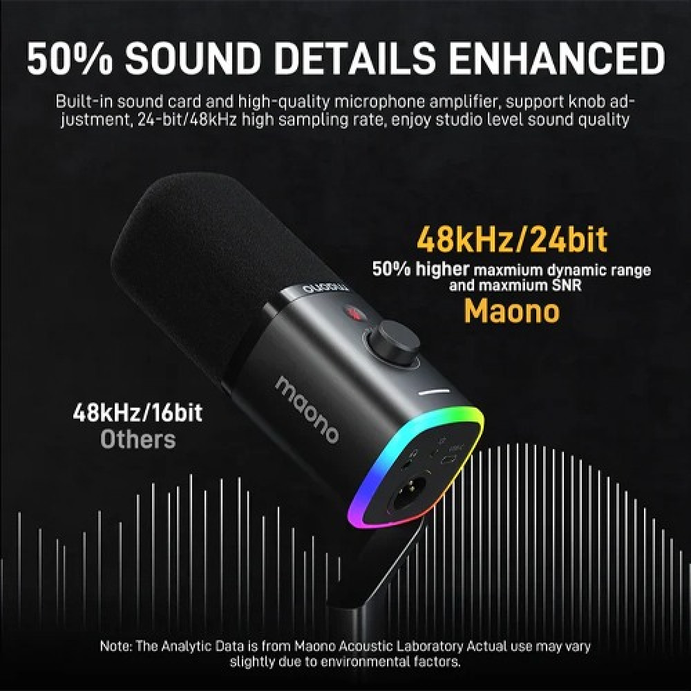 MAONO PD100X USB/XLR Dynamic Microphone price in bd